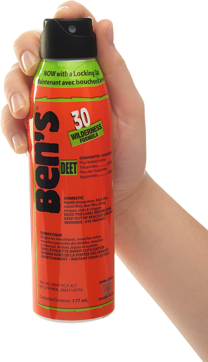 Ben's 30% DEET Mosquito, Tick and Insect Repellent, 170ml Eco Spray ...