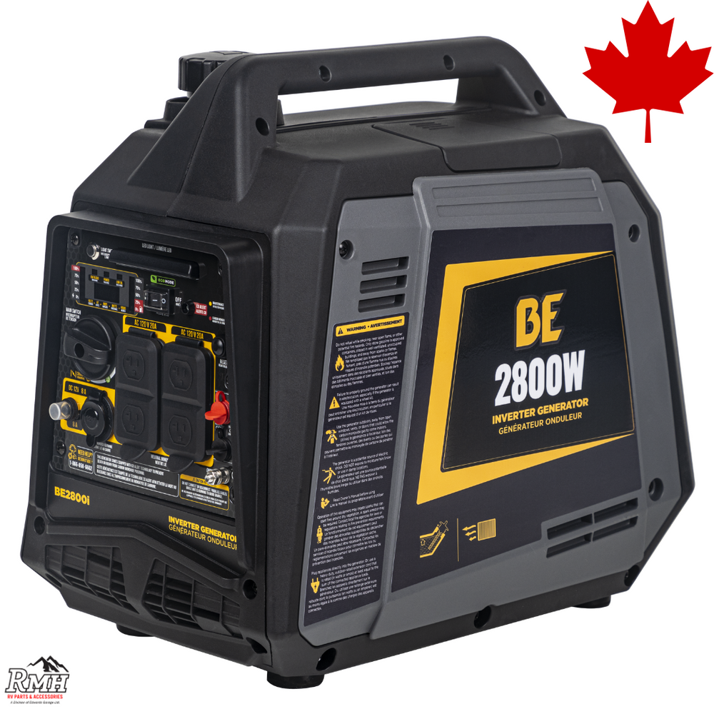 BE Power 2,800 Watt Digital Inverter Generator 5 yr Engine Warranty ...