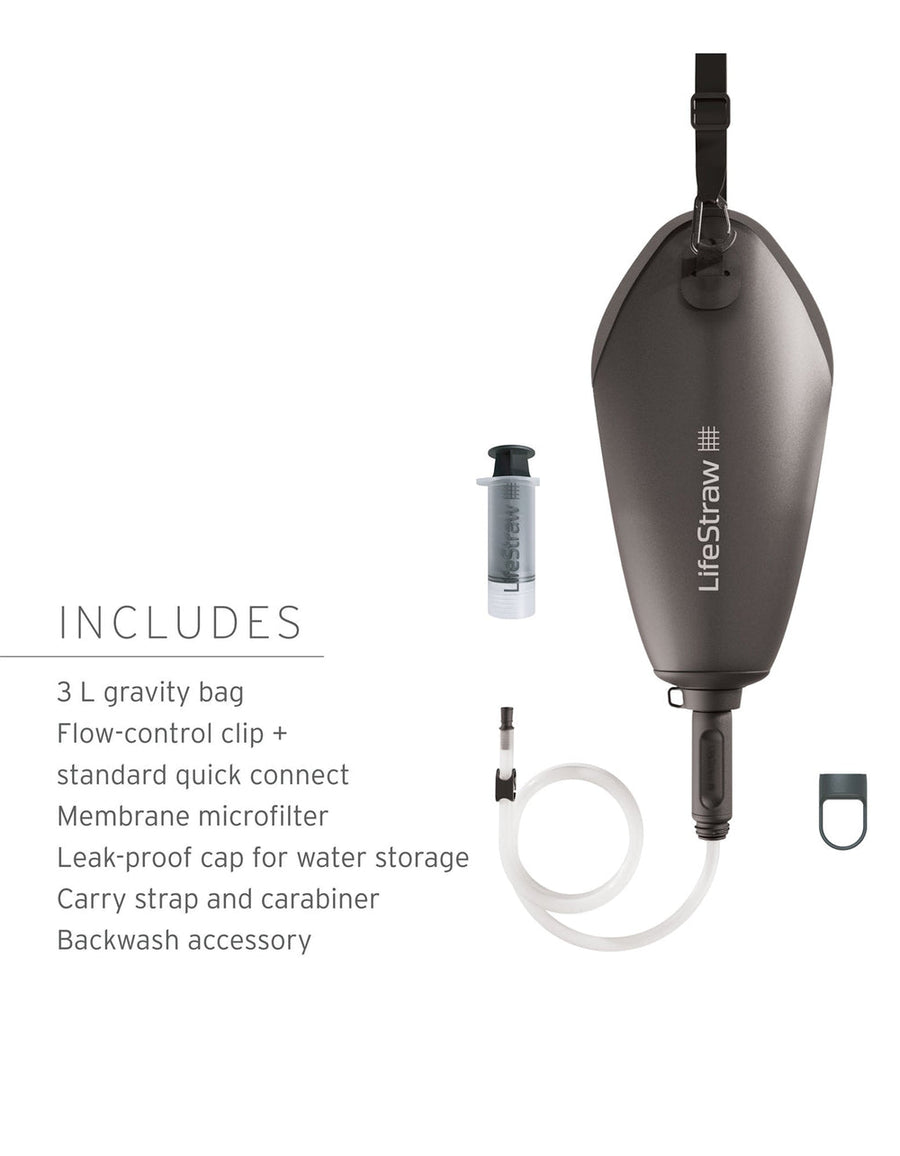 LifeStraw Peak Series Compact Gravity Water Filter System; 3L - Default ...