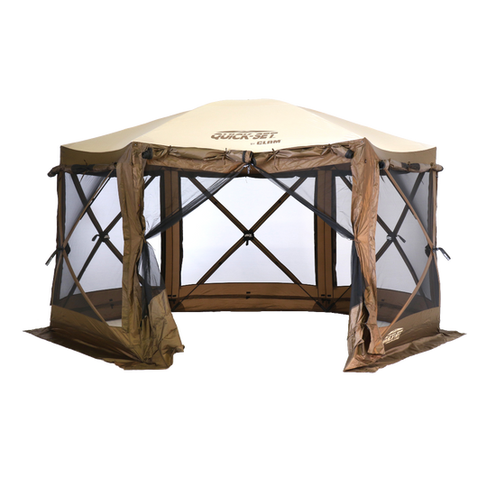 Clam Pavilion Screen Tent with Wind Panels - Default Title - RMH RV Parts