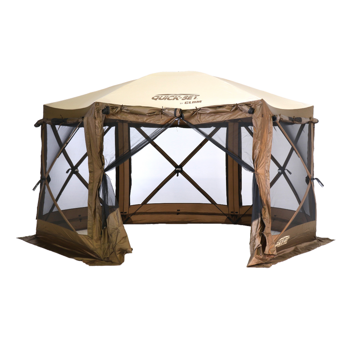 Clam Pavilion Screen Tent with Wind Panels - Default Title - RMH RV Parts